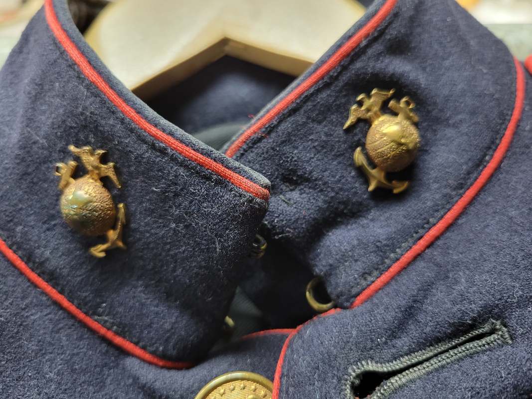 Pre WWII EGA & uniform question - NAVY, MARINE CORPS, COAST GUARD - U.S ...