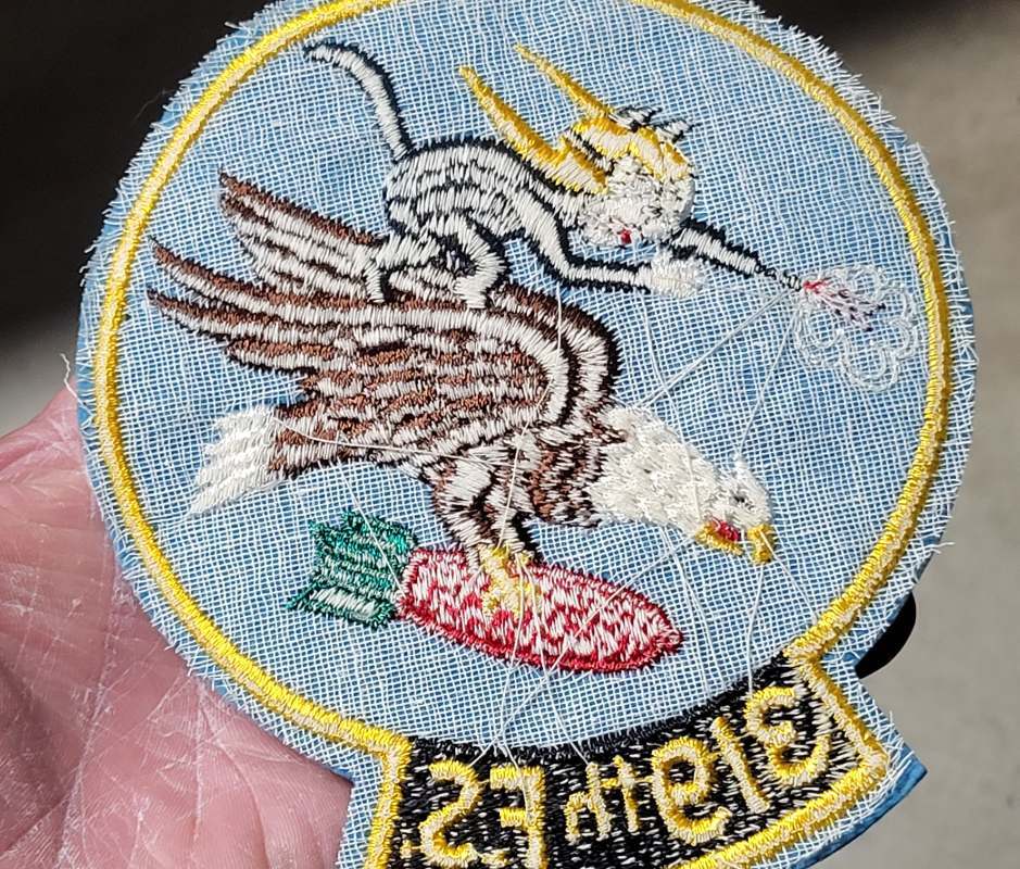 Mint 319th F.S. patch opinions please - ARMY AND USAAF - U.S. Militaria ...