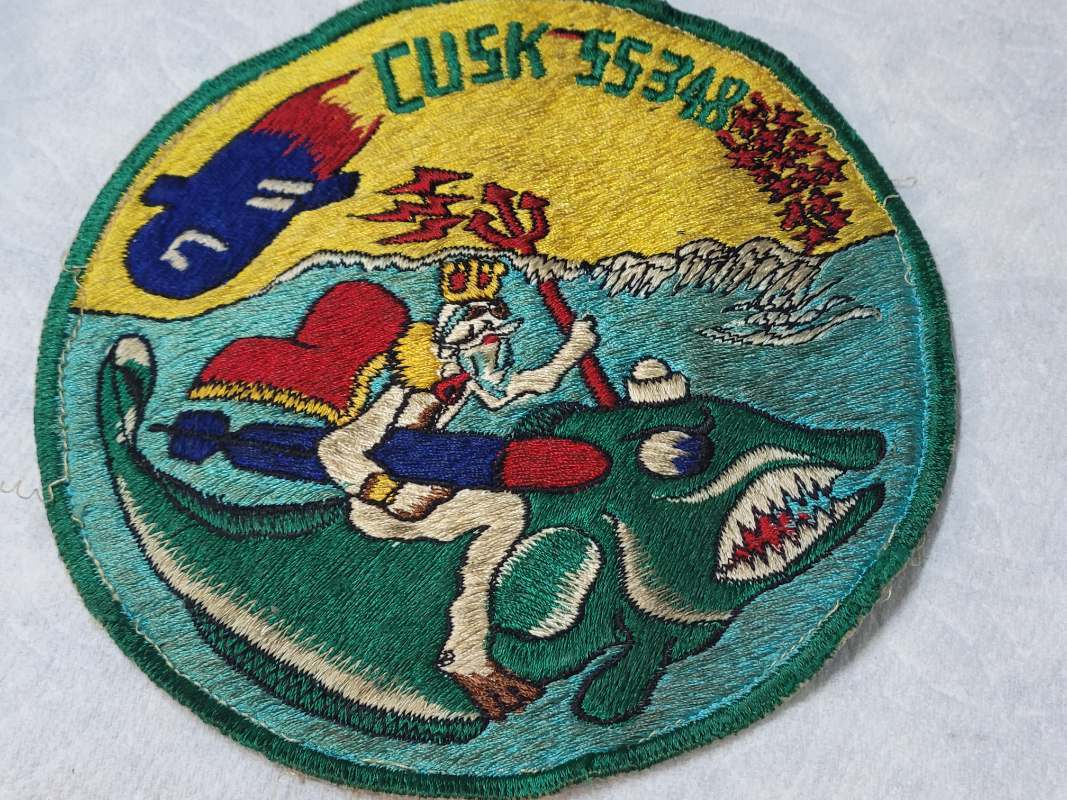 1948-55 Regulus Missile Project Submarine Patches - NAVY, COAST GUARD ...