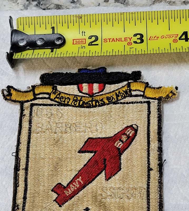 1948-55 Regulus Missile Project Submarine Patches - NAVY, COAST GUARD ...