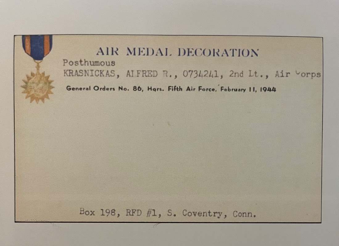 WWII Air Apaches Posthumous Silver Star Group - MEDALS & DECORATIONS ...