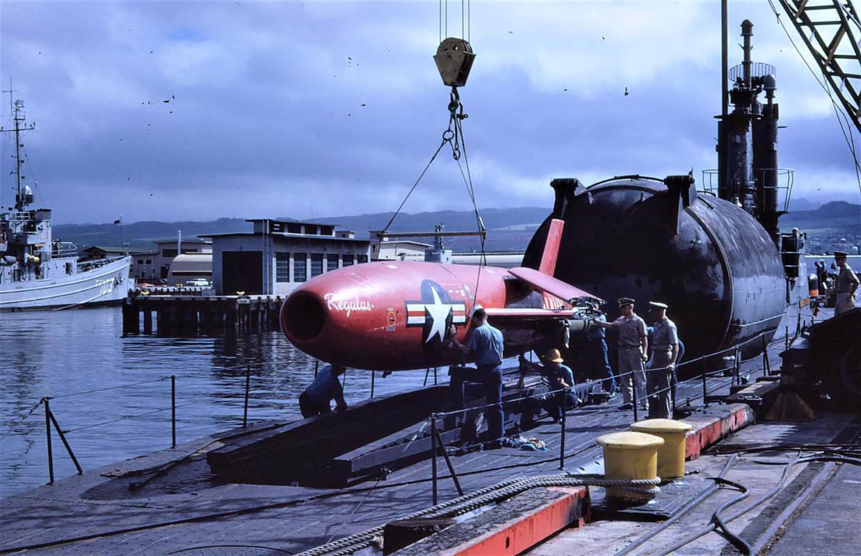 1948-55 Regulus Missile Project Submarine Patches - NAVY, COAST GUARD ...