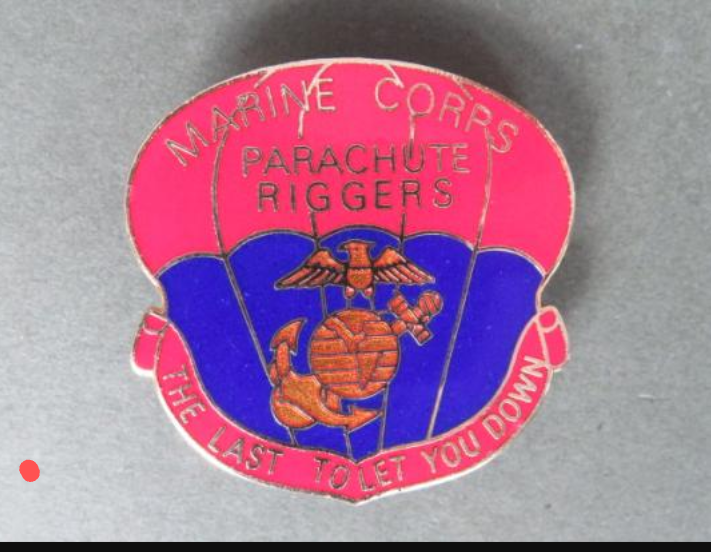 USMC Rigger. The Last To Let You Down - NAVY, MARINE CORPS, COAST GUARD ...