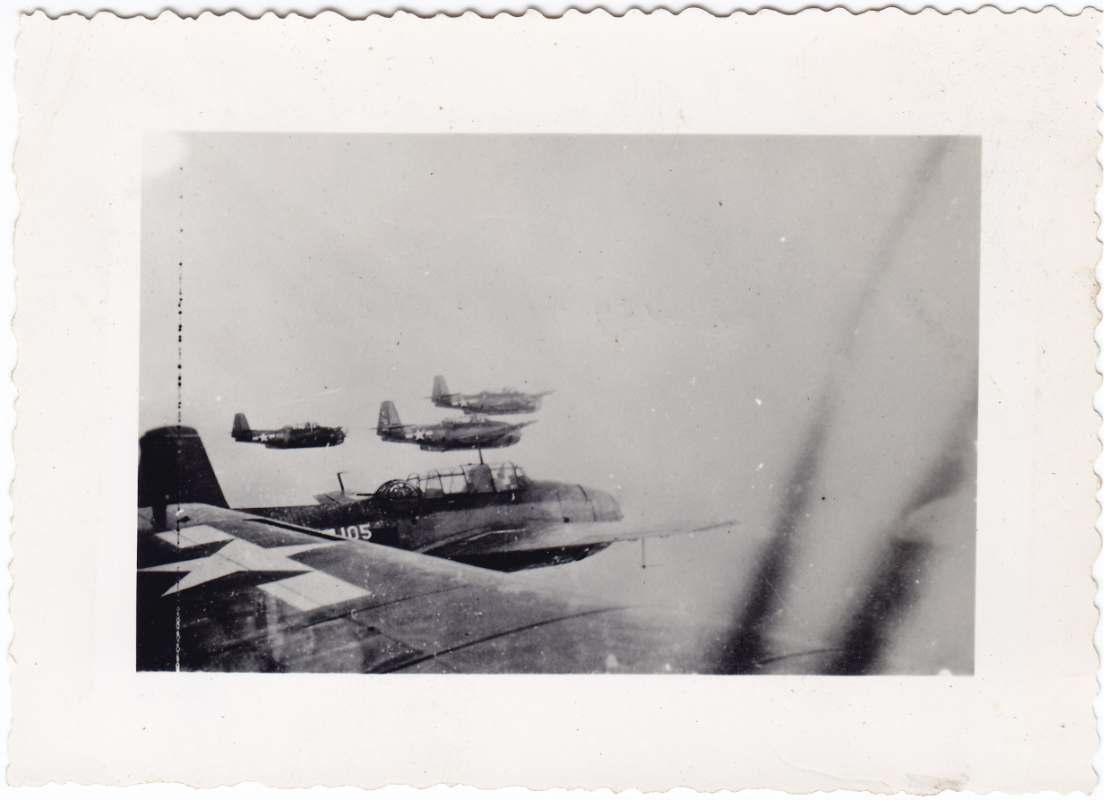 TBF Planes of VC38, VC40, VMTB-143, VMTB-232, VMTB-233 at Munda ...