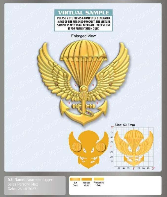 Did the USN just adopt a new rigger wing? - AIRBORNE, GLIDER TROOPS ...