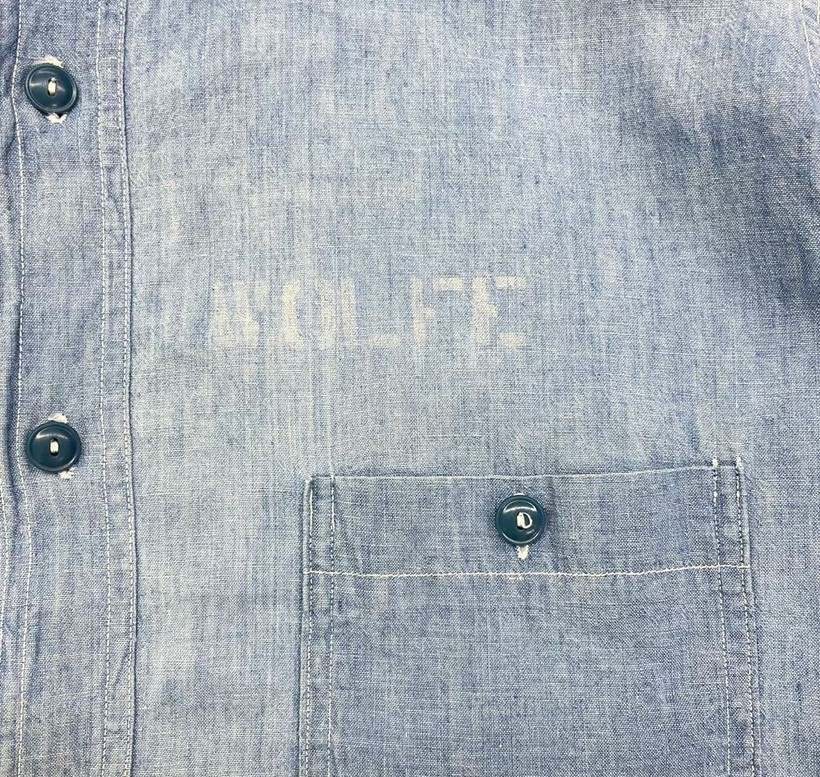 WW2 US Navy Chambray Shirt ? - NAVAL & SEA SERVICE UNIFORMS - U.S ...