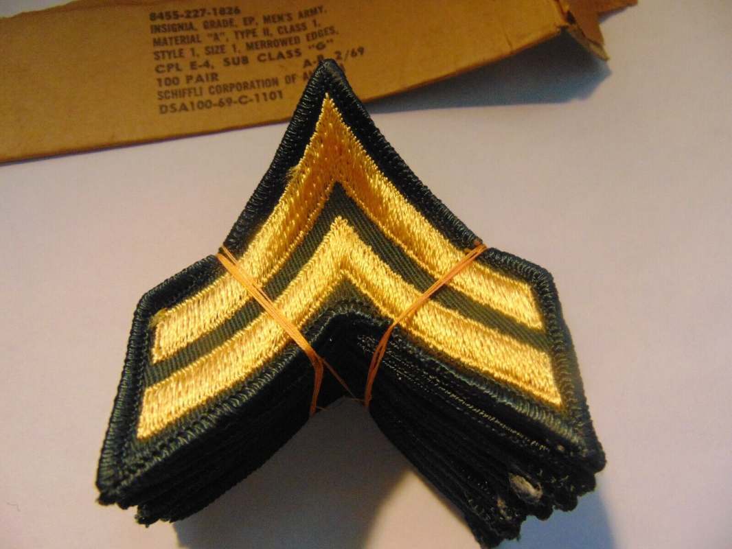 Dated Chevron Boxes - ARMY (INCLUDING USAAC/AAF) - U.S. Militaria Forum