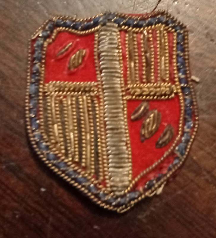 Can you I.D. this bullion crest? - DISTINCTIVE UNIT INSIGNIA / UNIT ...
