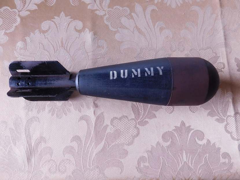 US DUMMY MORTAR WITH WOODEN BODY WHEN WERE THEY MADE THANKS FOR ANY ...