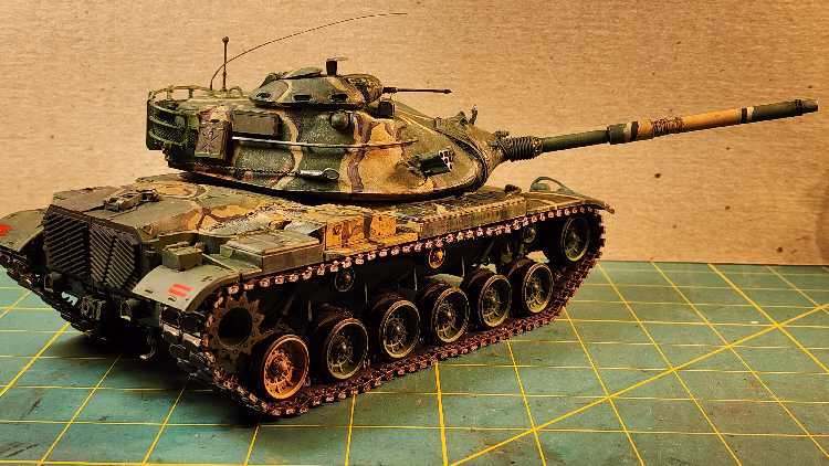 Tamiya M60A1 Upgrade to a M60A3 - MODELING - U.S. Militaria Forum