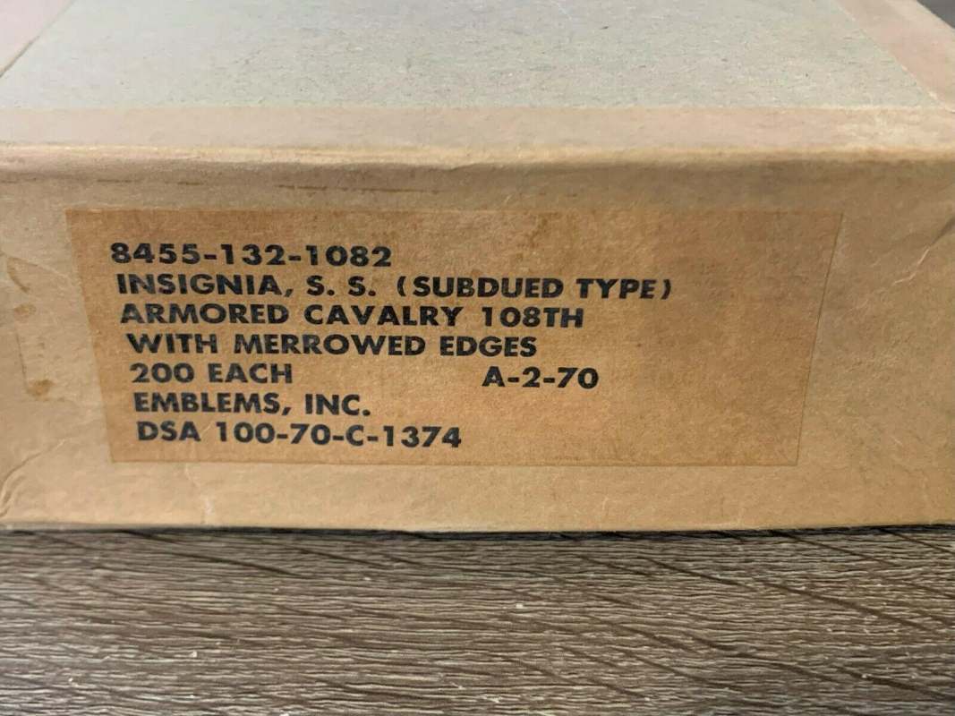 Patches and their Boxes: A Reference Thread - Page 8 - ARMY AND USAAF ...