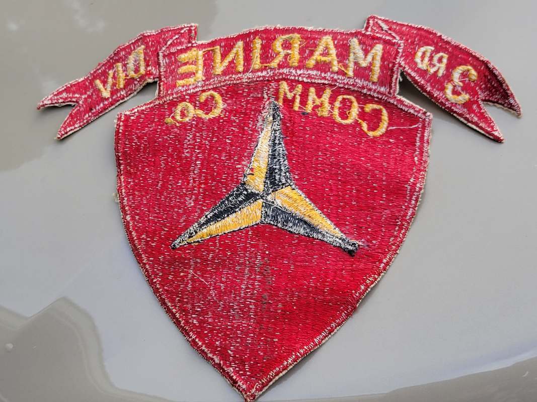 9" USMC 3rd Div. Communications Company patch - MARINES - U.S ...
