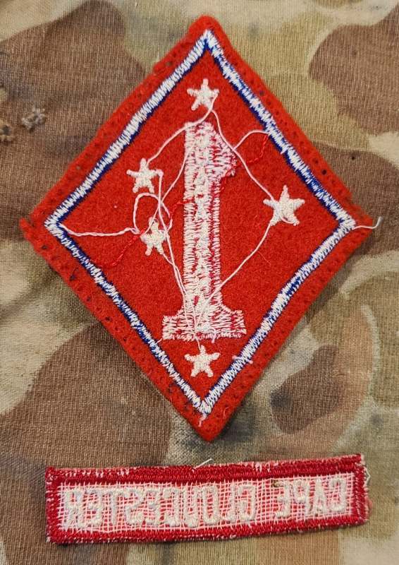 USMC Cape Gloucester Tab (and more) - MARINES - U.S. Militaria Forum