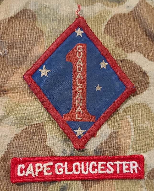 USMC Cape Gloucester Tab (and more) - MARINES - U.S. Militaria Forum