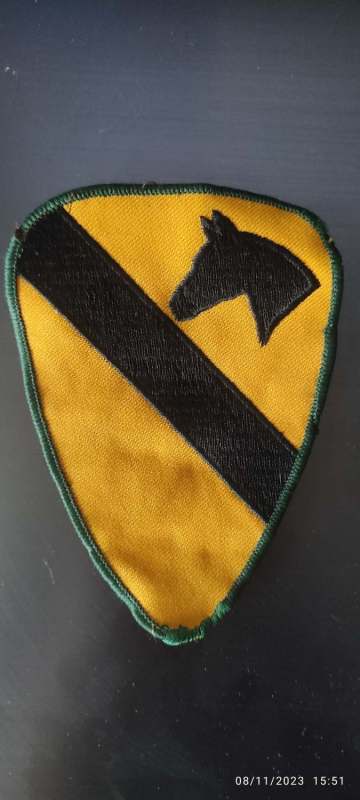 1st cavalry patch real or fake - ARMY AND USAAF - U.S. Militaria Forum
