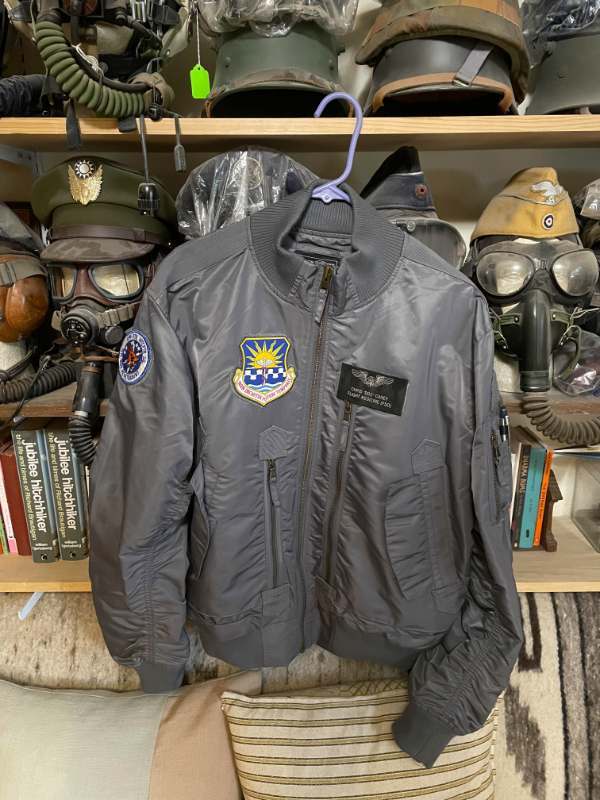 Unusual German-made lightweight flight jacket in 'USAF' style ...