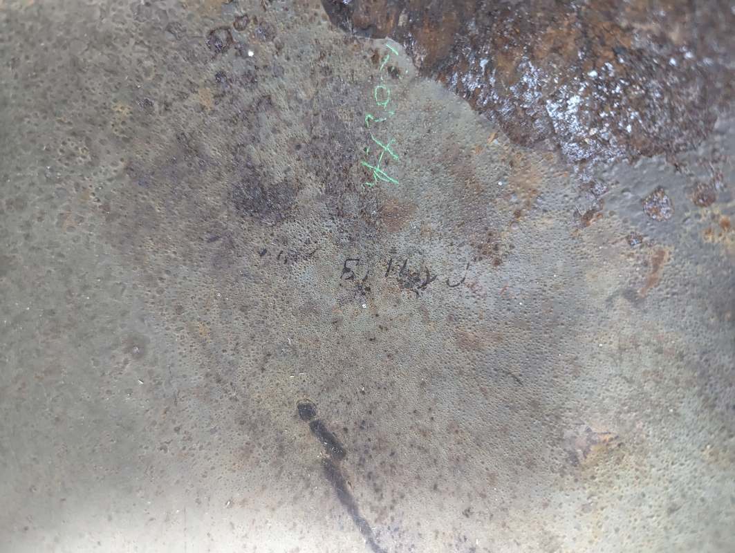 Officer and Enlisted Marked Helmet - M-1; M-1C & M-2 HELMETS - U.S ...