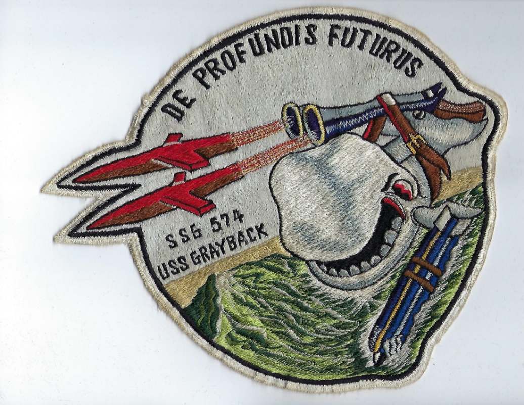 1948-55 Regulus Missile Project Submarine Patches - NAVY, COAST GUARD ...