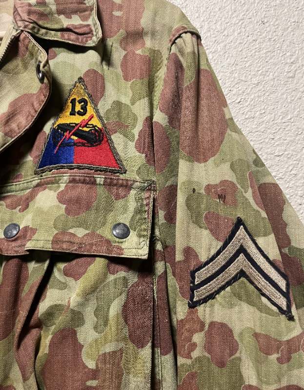 13th Armored Division Camouflage Coveralls - UNIFORMS - U.S. Militaria ...