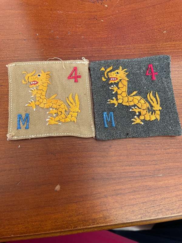 Extremely rare China Marine 4th Regt Co M patch - MARINES - U.S ...