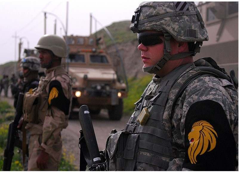 Iraqi made 58th Brigade SSI - ARMY AND USAAF - U.S. Militaria Forum