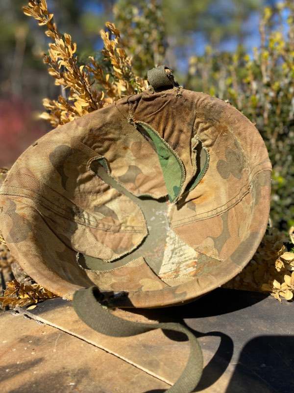 Vietnam USMC Shore Party M1 helmet - M-1; M-1C & M-2 HELMETS - U.S ...