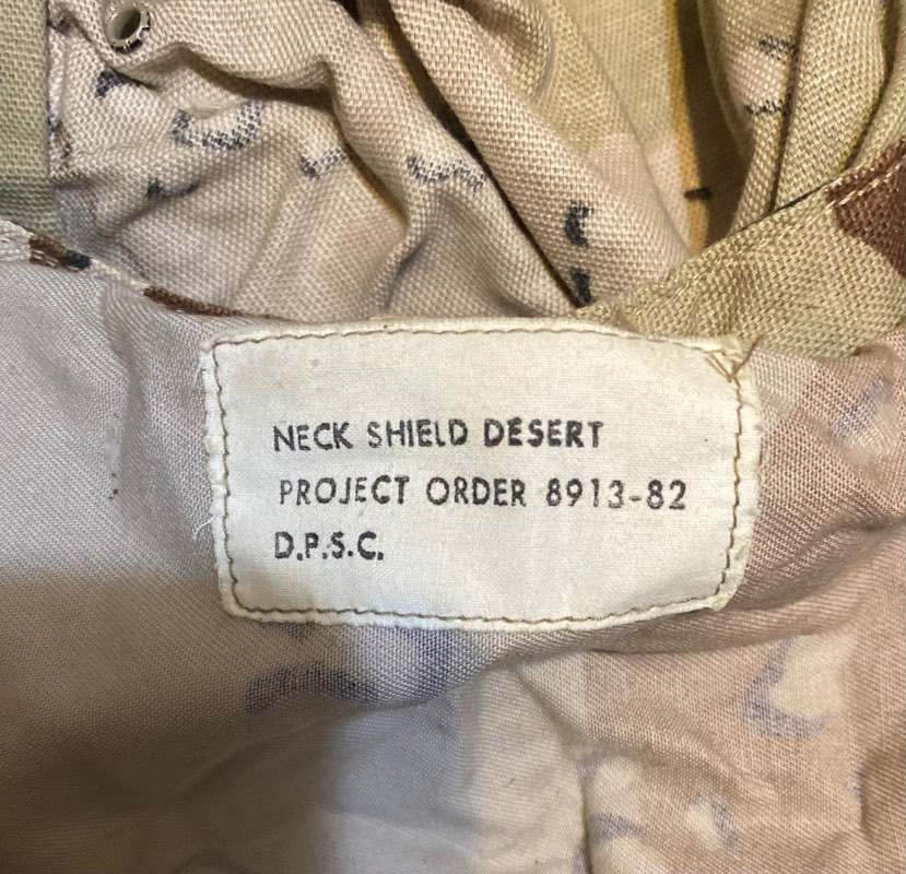 USMC "choc-chip" cover, 1st Gulf War period. - UNIFORMS - U.S ...