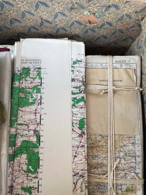 WW2 Footlocker Time Capsule: CO of 486th AAA Btn - GROUPINGS PAGE - U.S ...