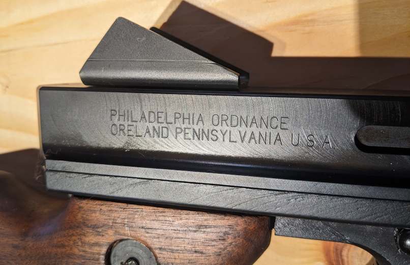 Blank firing full auto M-1 Thompson Submachine Gun - REENACTING GROUPS ...