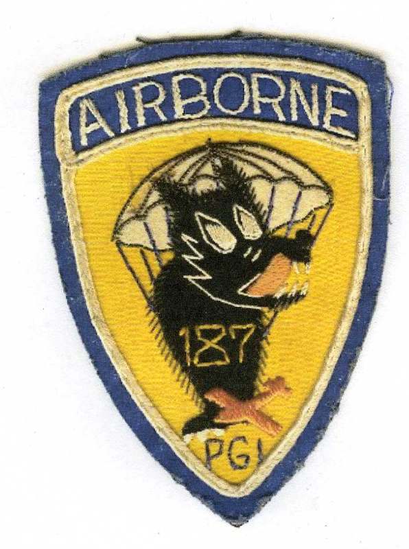 187th airborne bullion ID: Pakistani copy - CAN YOU IDENTIFY THIS PATCH ...