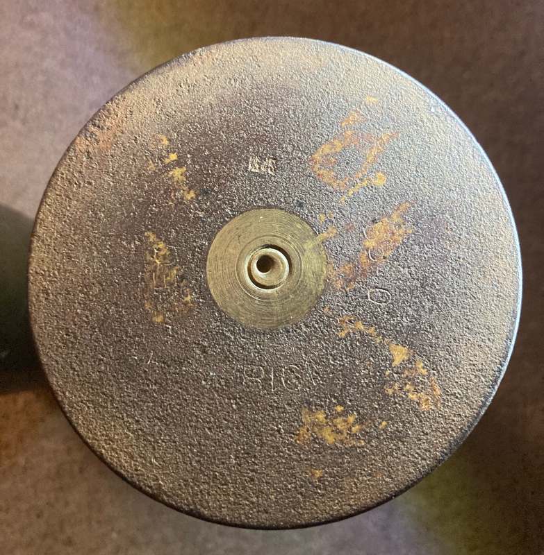 German WWI Artillery shell casings brass and steel Identification Help ...