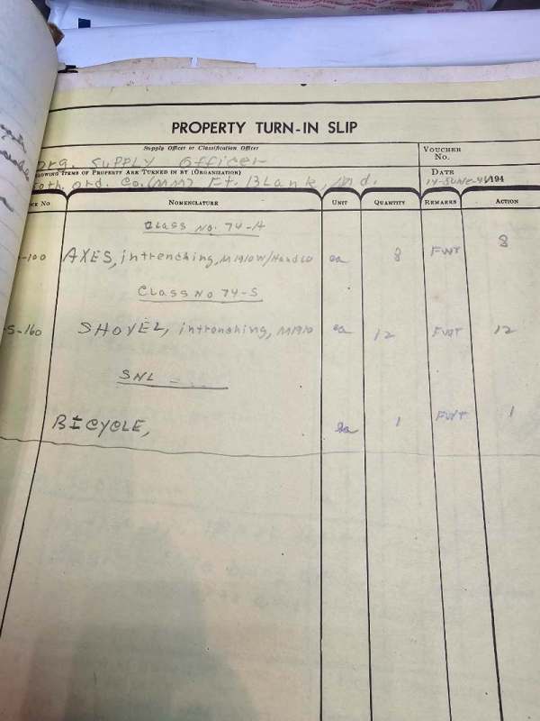 Requisition, Book - EPHEMERA, PHOTOGRAPHS & MILITARY ARTWORK - U.S ...