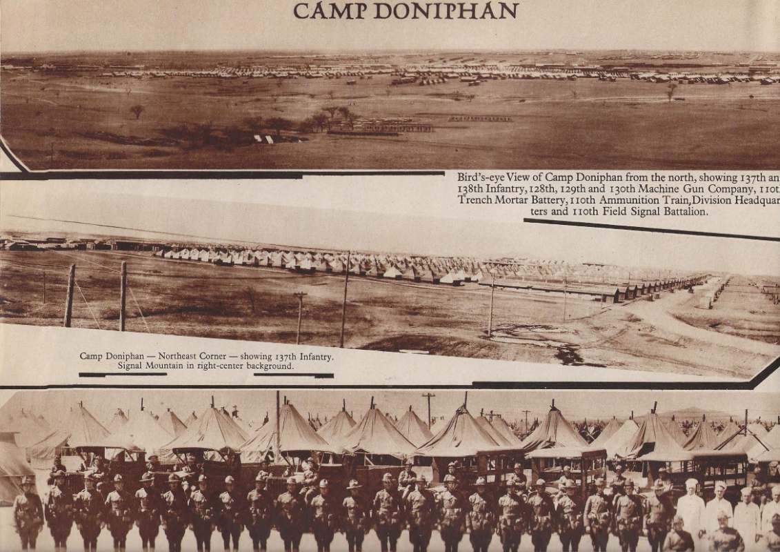 Grouping- 35th infantry division, Co G 138th infantry regiment WW1 ...