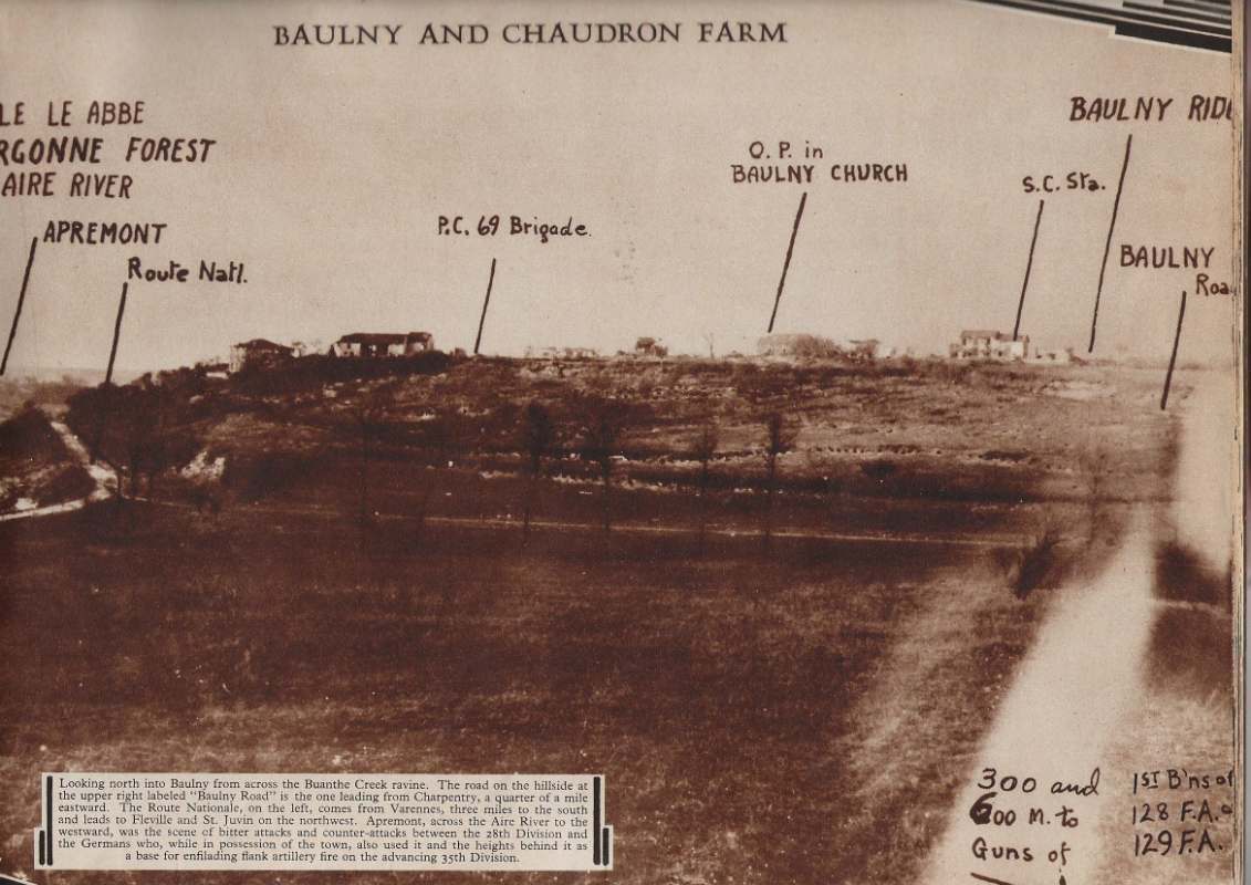 Grouping- 35th infantry division, Co G 138th infantry regiment WW1 ...