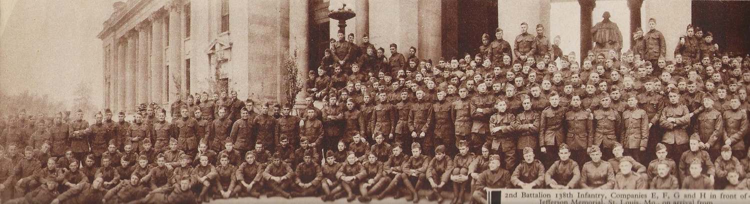 Grouping- 35th infantry division, Co G 138th infantry regiment WW1 ...