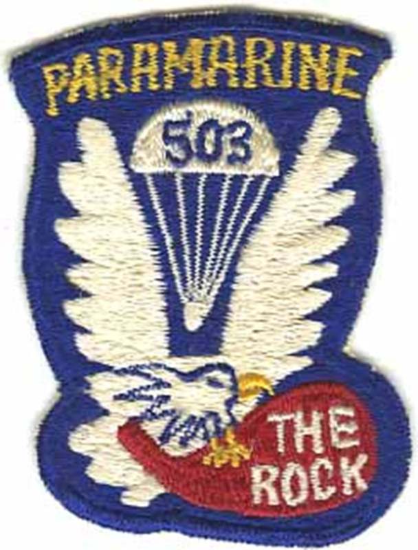 503rd PIR patch WW II era? - ARMY AND USAAF - U.S. Militaria Forum