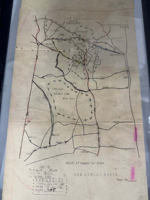 D Day Top Secret BIGOT maps - EPHEMERA, PHOTOGRAPHS & MILITARY ARTWORK ...