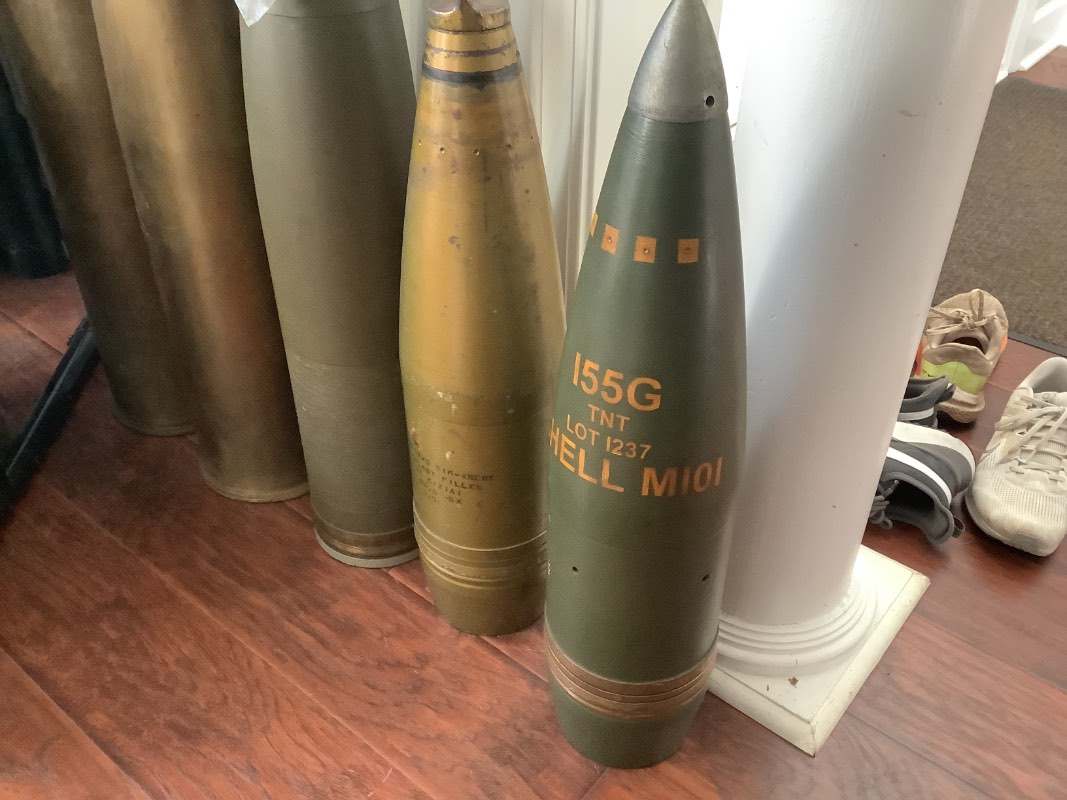 105 smoke shell - ORDNANCE - U.S. Militaria Forum