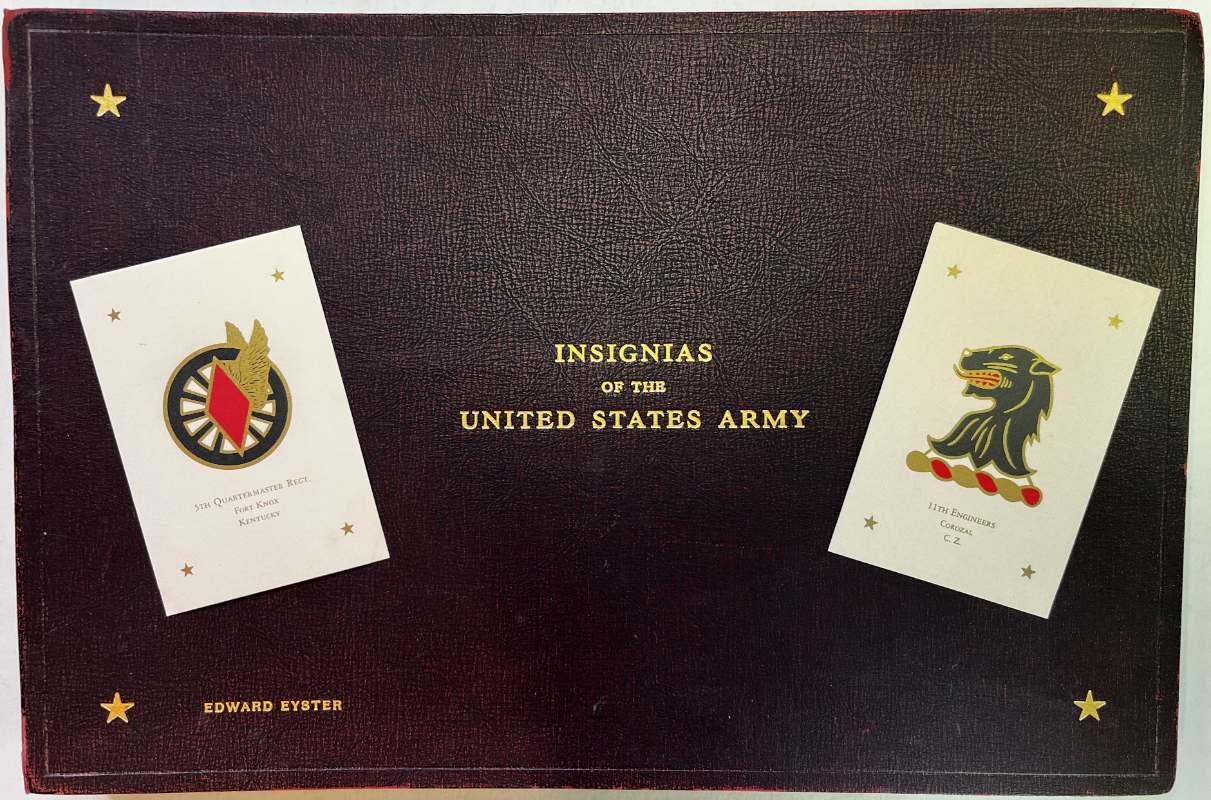 Distinctive Insignia Collector Card Album "Insignias Of The United ...