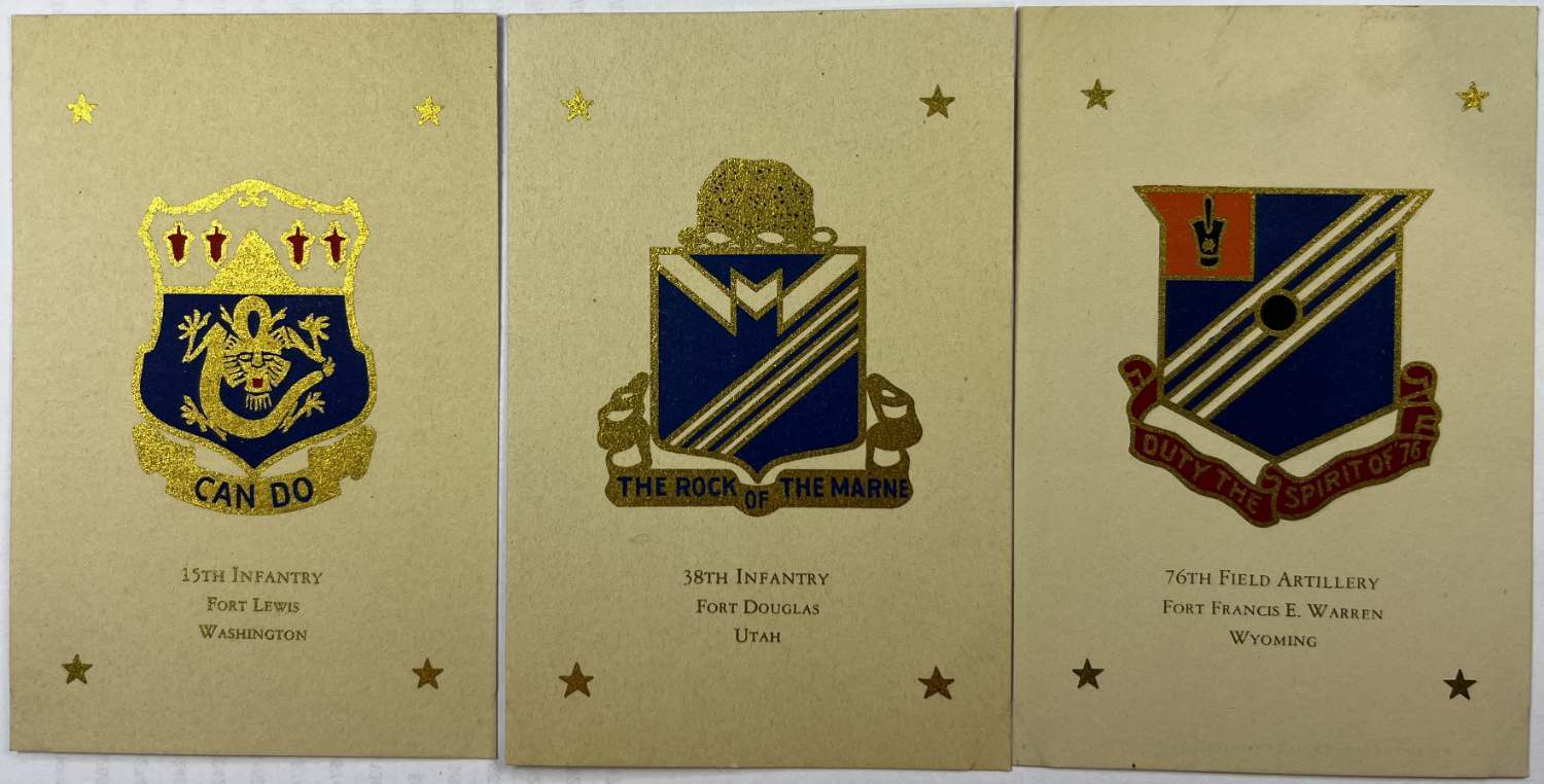 Distinctive Insignia Collector Card Album "Insignias Of The United ...