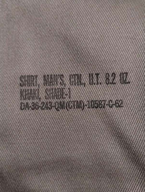 M1954 utility shirt - UNIFORMS - U.S. Militaria Forum