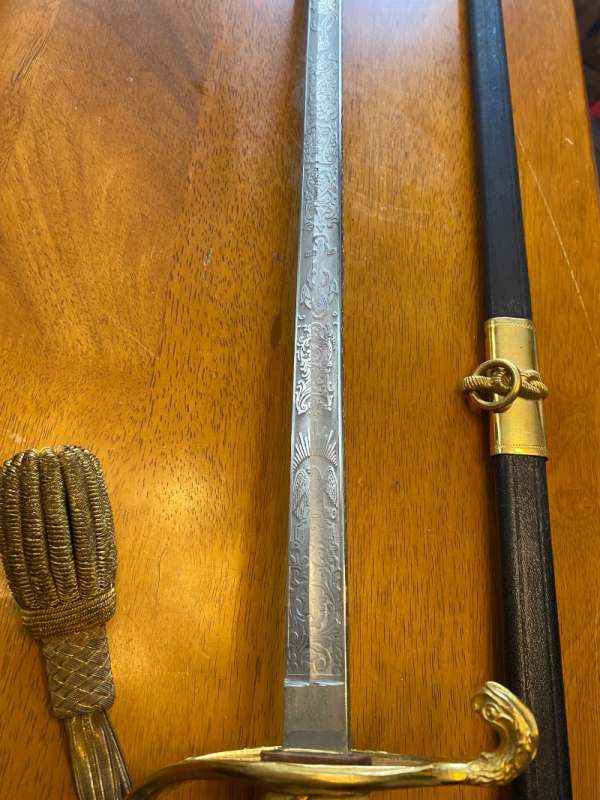 Lt Commander Robert R Stuart’s Dress Sword - EDGED WEAPONS - U.S ...