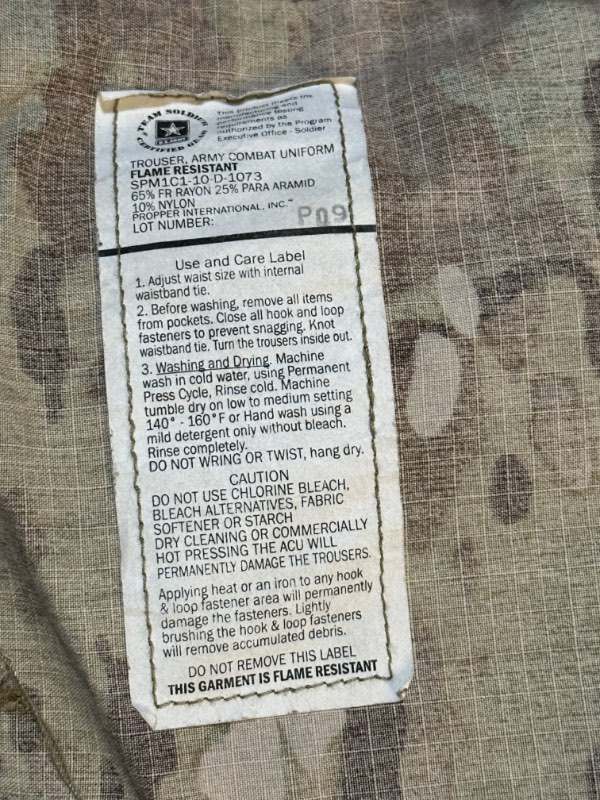 OEF 11-12 Chaplains OCP Uniform Set - CHAPLAIN & MEDICAL UNIFORMS - U.S ...