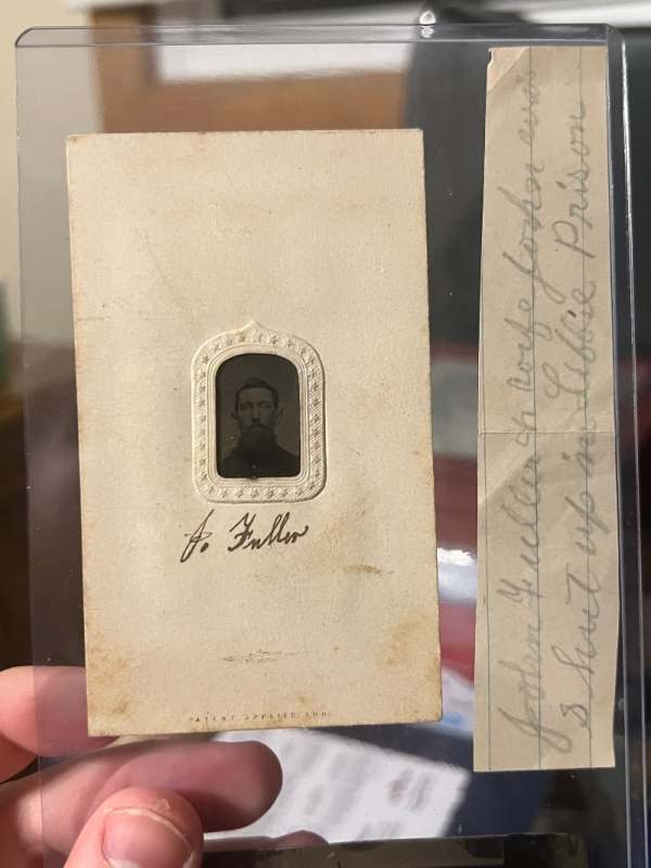 Civil War Tintype POW at Libby Prison - (1861-1865) AMERICAN CIVIL WAR ...