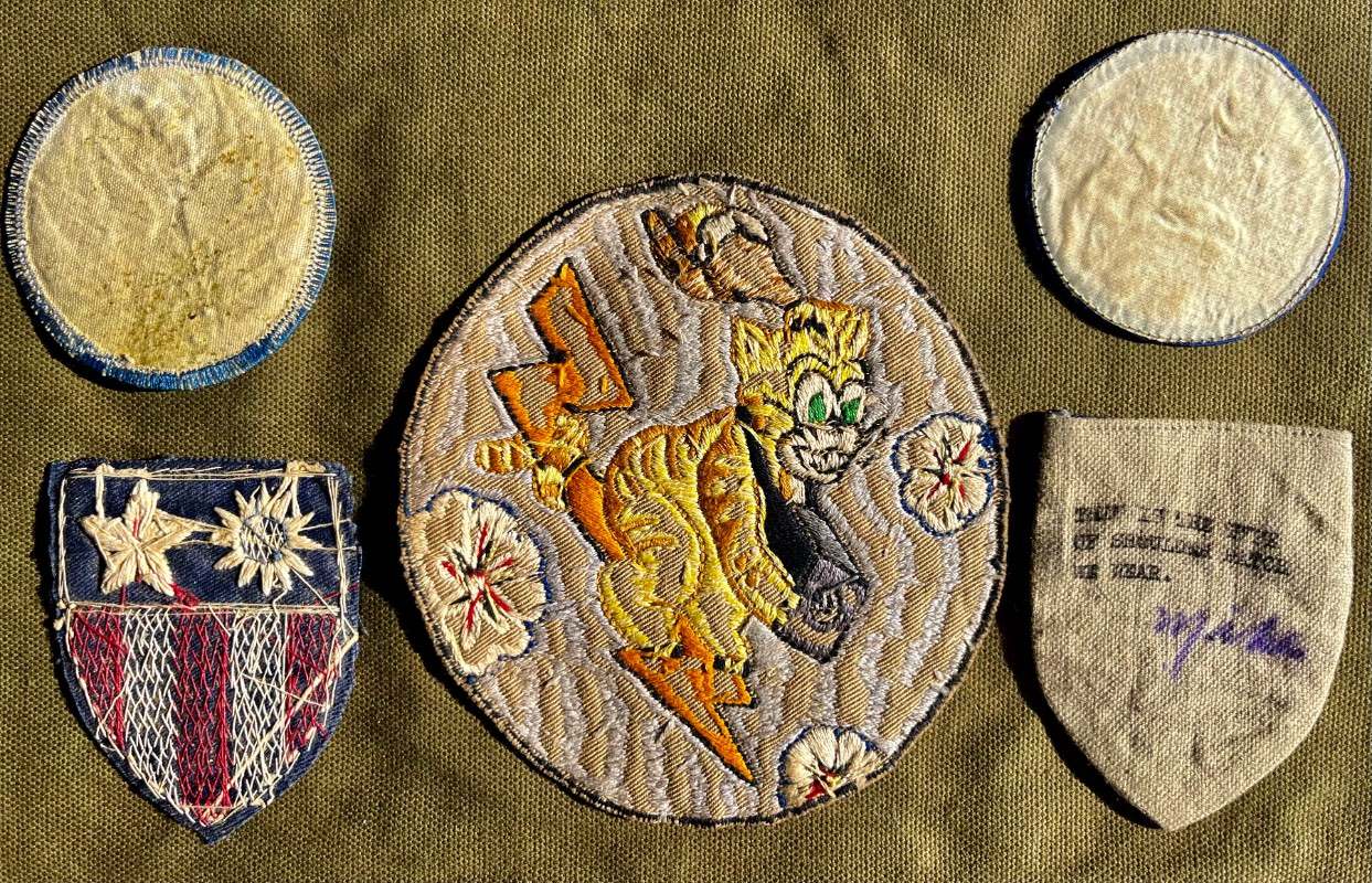 CBI 9th Photo Recon Patch - 10th AF /14th AF & Jinx Short Snorter ...