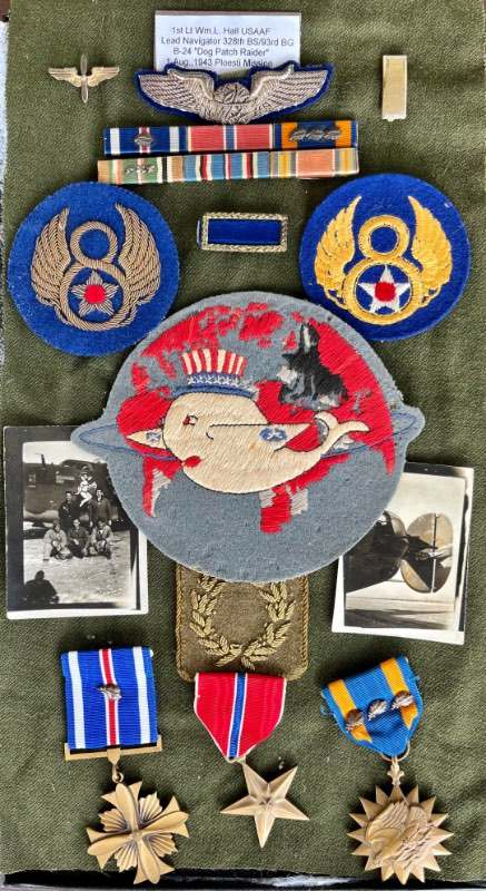 USAAF 328th BS (93rd BG) Lead Navigator Grouping - Ploesti 1943 ...