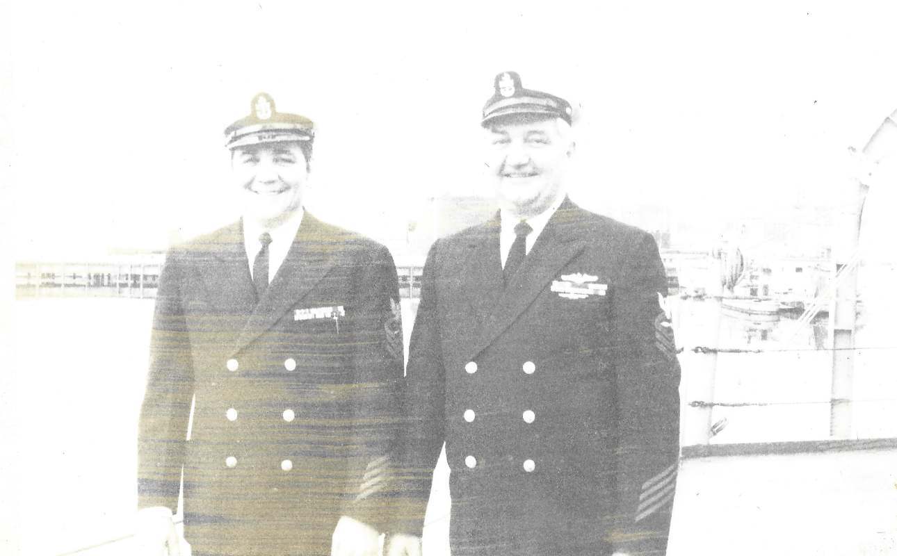 Grouping to Chief Torpedoman's Mate Walter Nowaskowski who was a ...