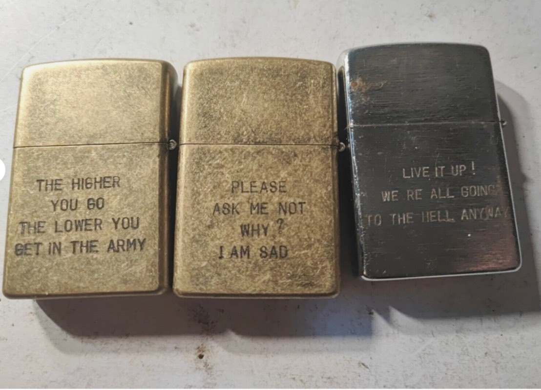 Indicators of Fake Vietnam Lighters CAVEAT EMPTOR (Buyer Beware) - Page ...