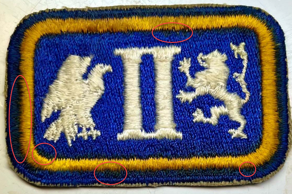 Stunning new discovery 2nd Corps Aviation patch - ARMY AND USAAF - U.S ...