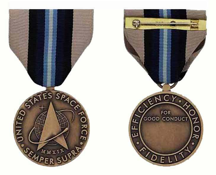 US Space Force Good Conduct Medal - MEDALS & DECORATIONS - U.S ...